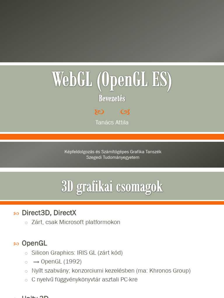 SzggrafTG WebGL | PDF