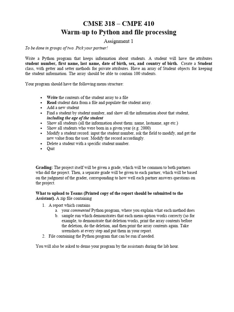 Assignment_1_Spring_2023 | PDF | Computer File | Data Management
