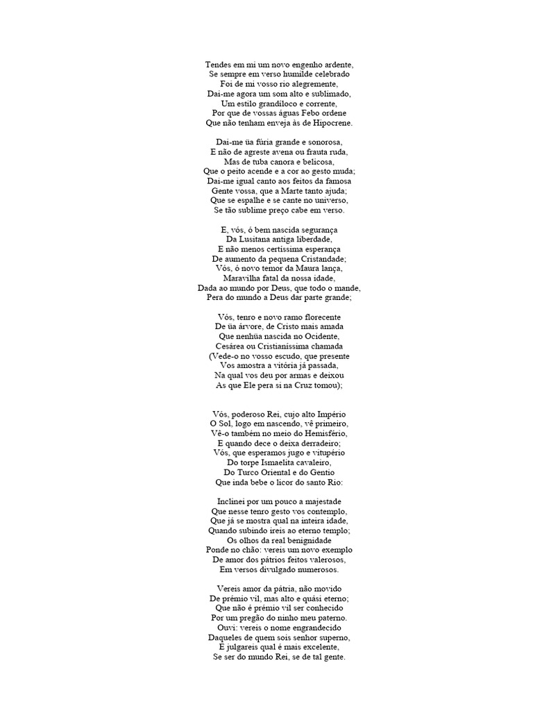 Os Lusiadas - Luis de Camoes | PDF | Mitologia grega | Terra