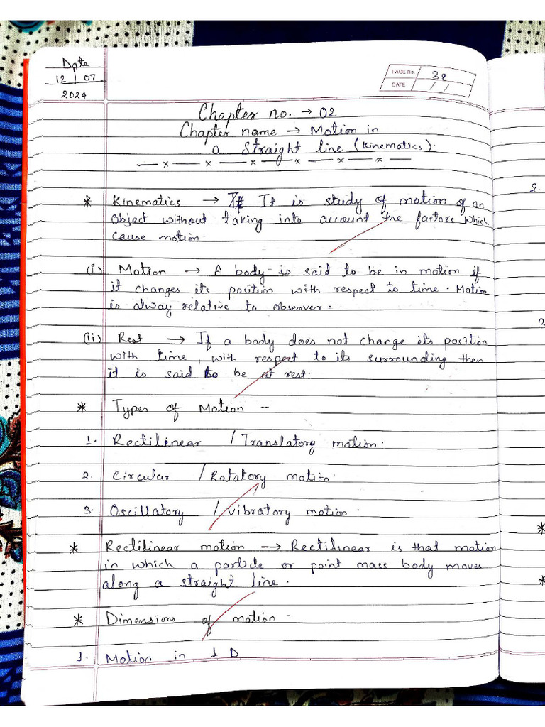 Physics - Class 11th Chapter - 2 Notes - Compress | PDF