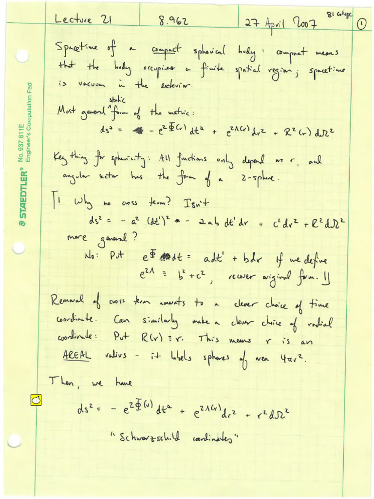 Stellar Model 1 | PDF
