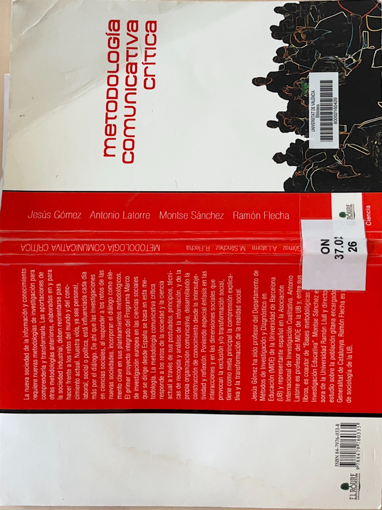 Metodologia Comunictiva Crítica | PDF