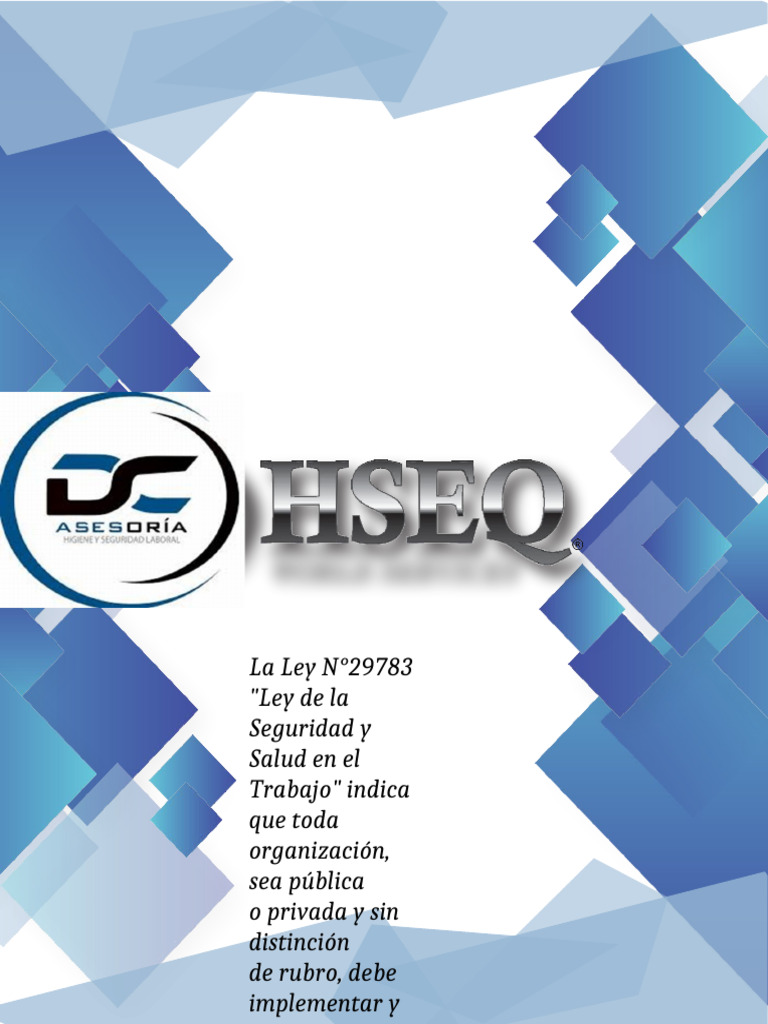 Brochure Hseq | PDF | Business | Planificación