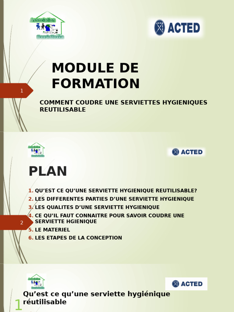 Module de Formation | PDF | Couture | Les textiles