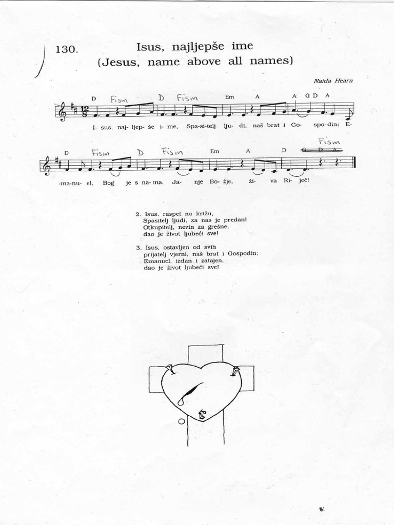 Isus Najljepse Ime | PDF