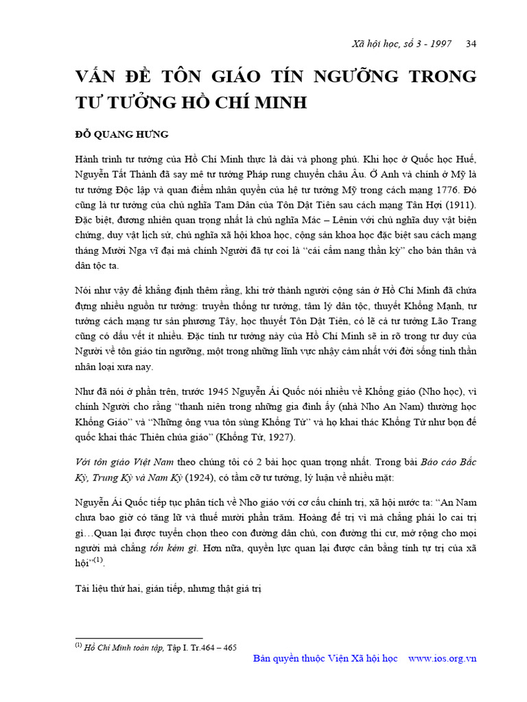 So3 1997 DoQuangHung | PDF