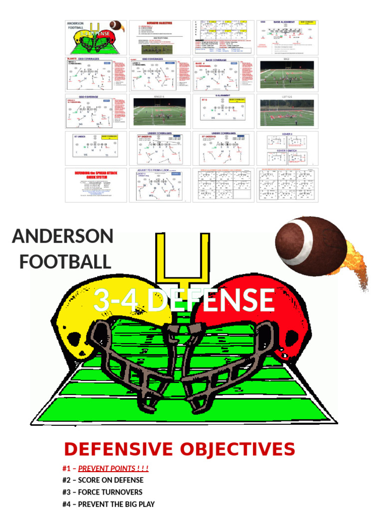 3-4 Defense Special Teams Playbook | PDF | National Football League ...