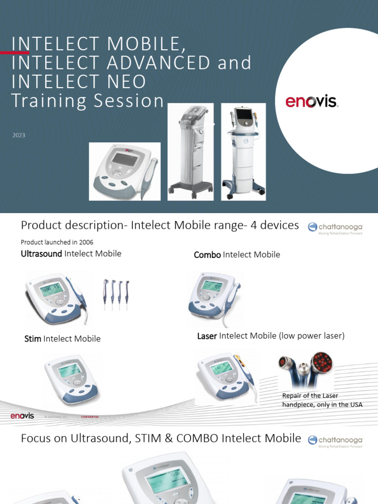 Enovis 2023 Product Repair Training - Intelect Mobile Advanced and Neo ...