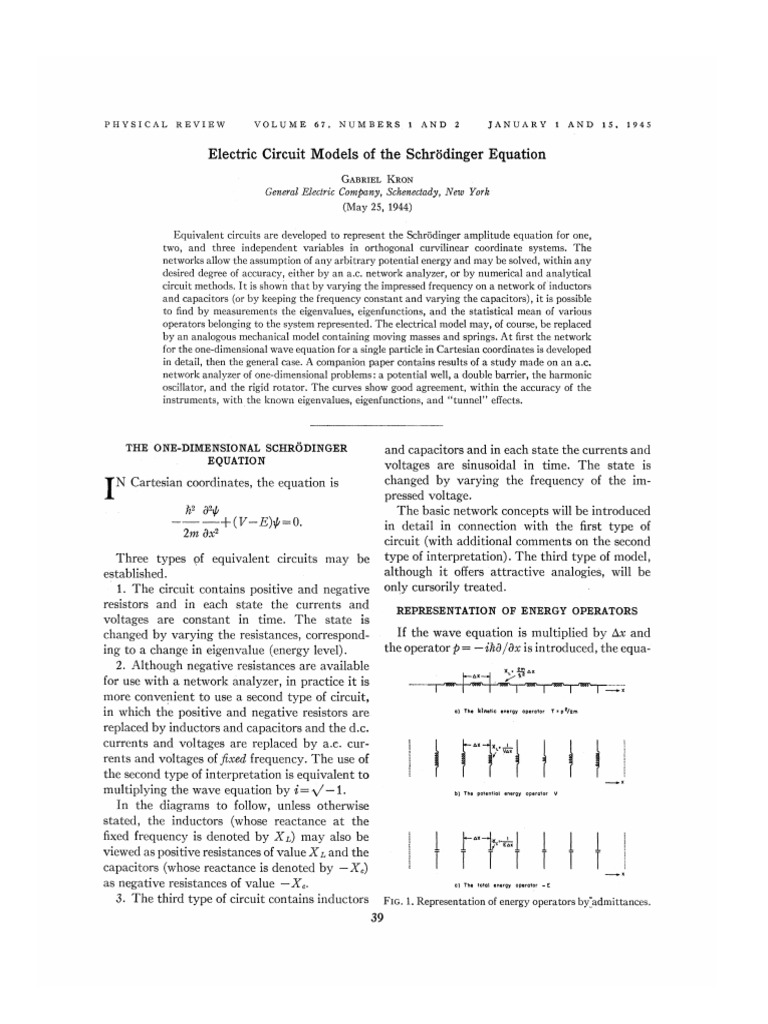 Quantum Circuits for Physicists | PDF | Electrical Network | Inductor