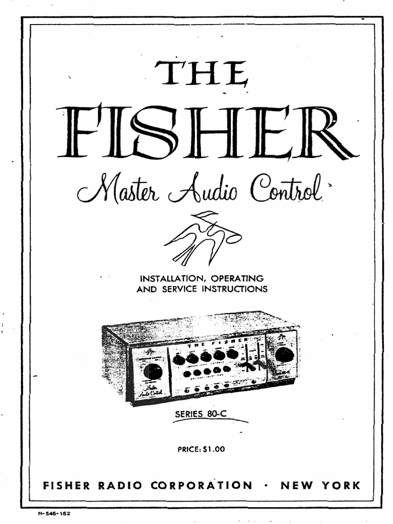 Fisher 80c Owner Manual Schematics | PDF