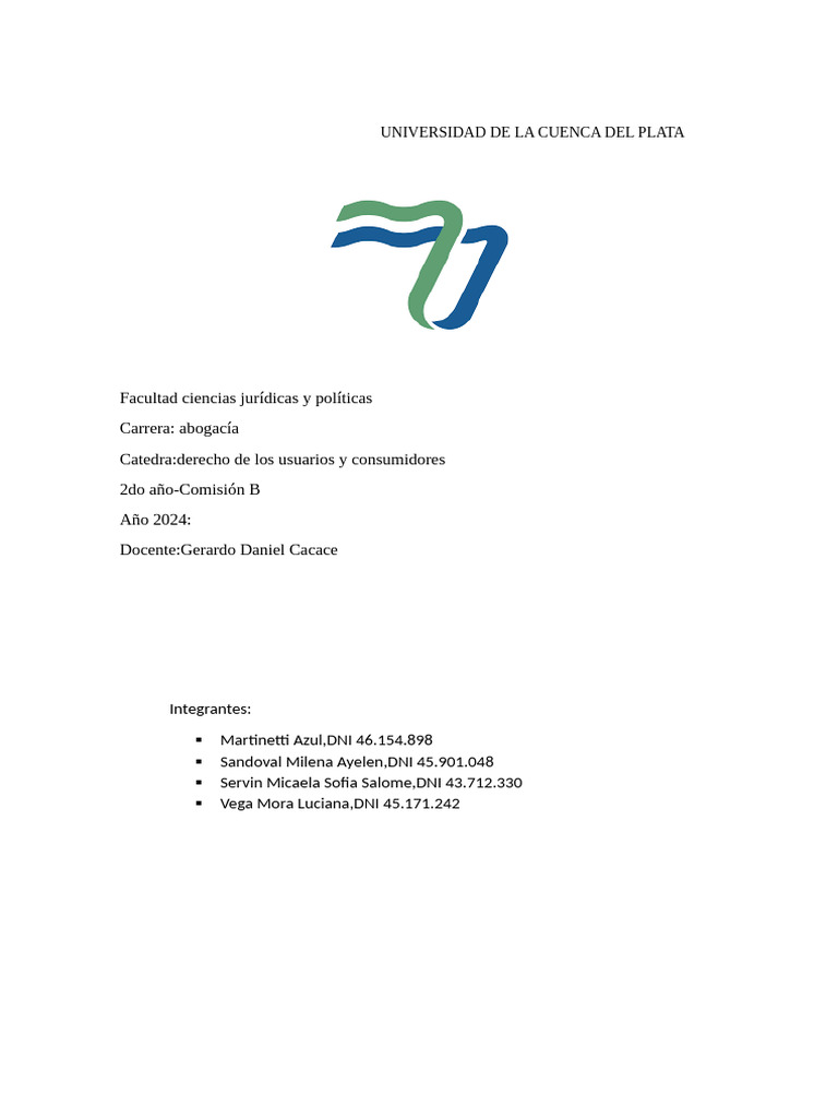 Tarea asincrónica derechos de los usuarios y consumidores | PDF | Los ... Tarea asincrónica derechos de los usuarios y consumidores | PDF | Los ...