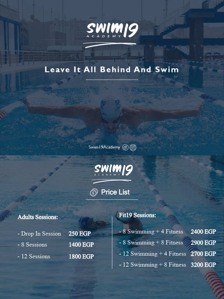 Swim 19 Schedu | PDF