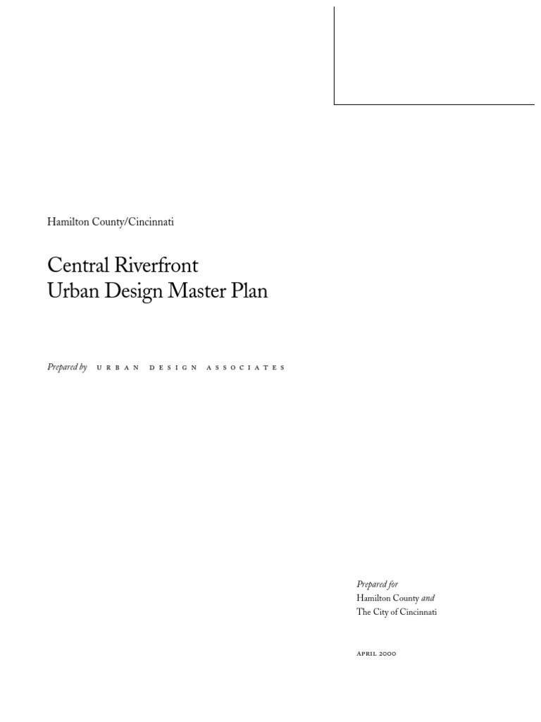 Cincinnati Riverfront Plan | PDF | Cincinnati