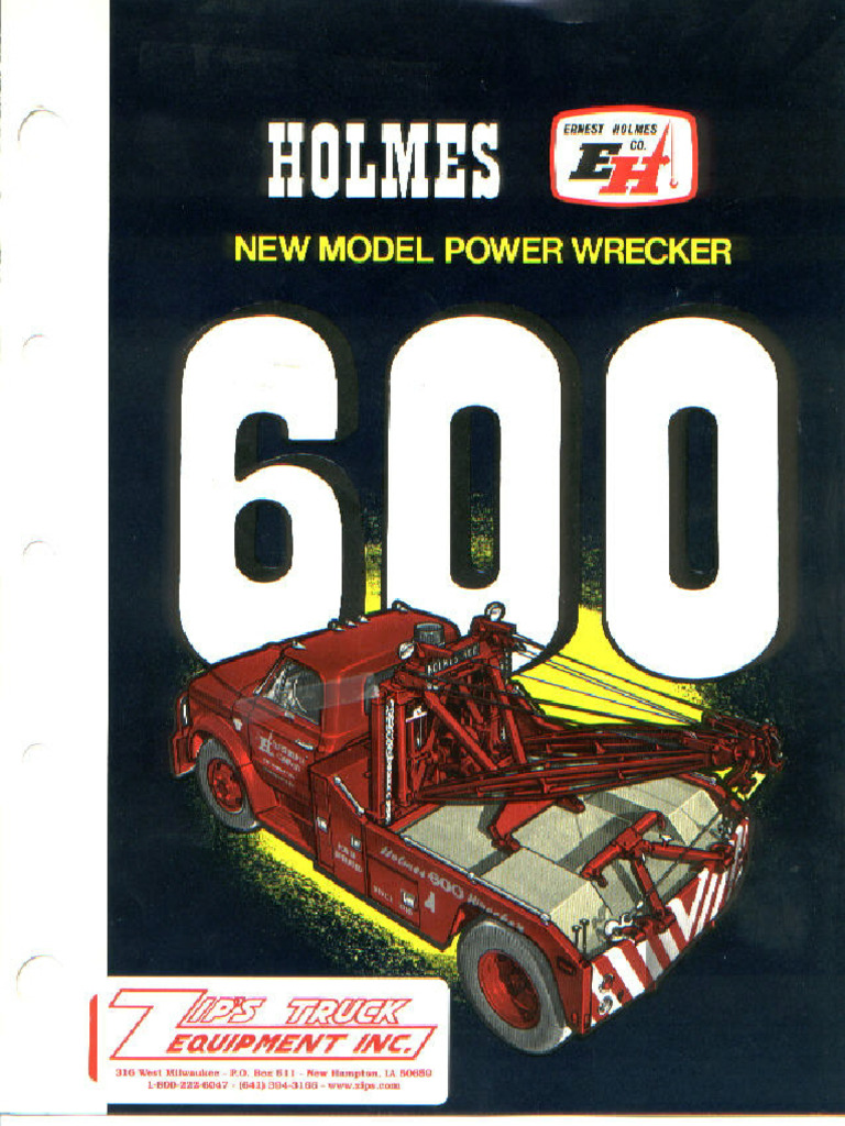 Holmes 600 Mechanical 1971 | PDF