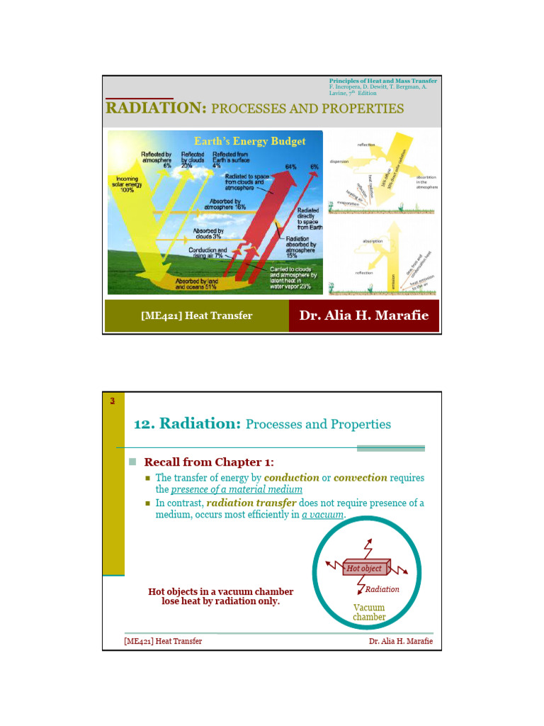 ME421 Lecture 12 | PDF | Heat Transfer | Heat