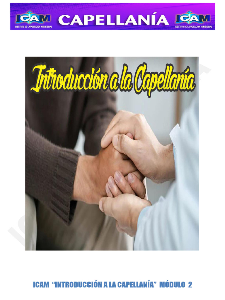 Introducción A La Capellanía - Módulo 2 | PDF | Las emociones | Rituales