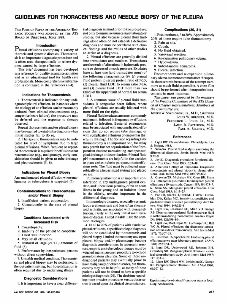 Sokolowski 1989 | PDF | Clinical Medicine | Medical Specialties