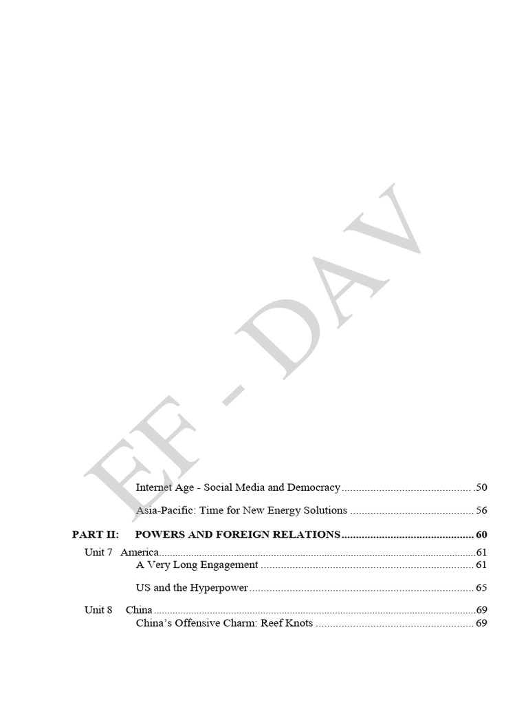 Advanced English Readings For IR Suggested Answers | PDF | Climate ...