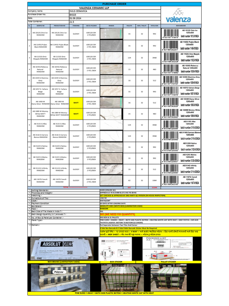 BK025 Imlis 21.5X20 FCL | PDF | Industrial Processes