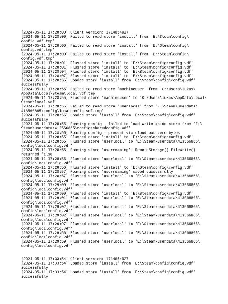 Configstore Log | PDF | Computing | Software