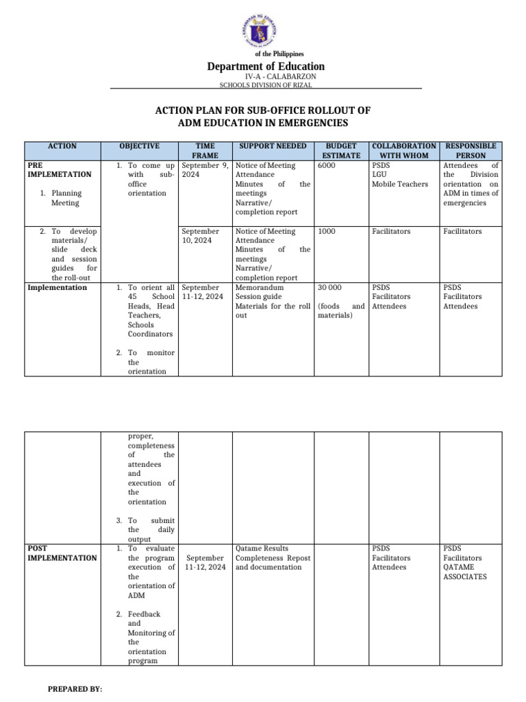 TANAY-ACTION-PLAN (1) | PDF
