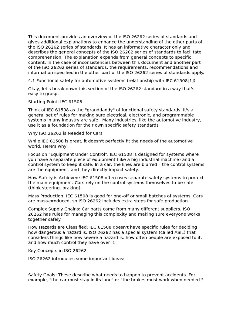 Guidelines On ISO 26262 | PDF | Risk | Safety
