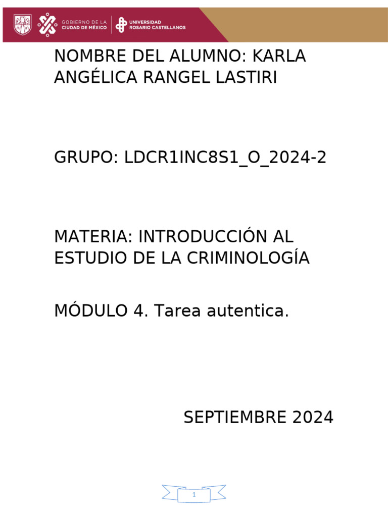 LDC1102LAD Rangel Karla | PDF | Charles Manson