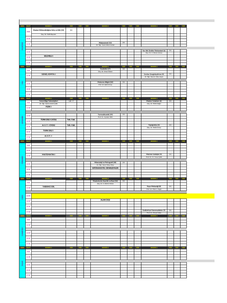 2023 24 Guz Maden Vize | PDF