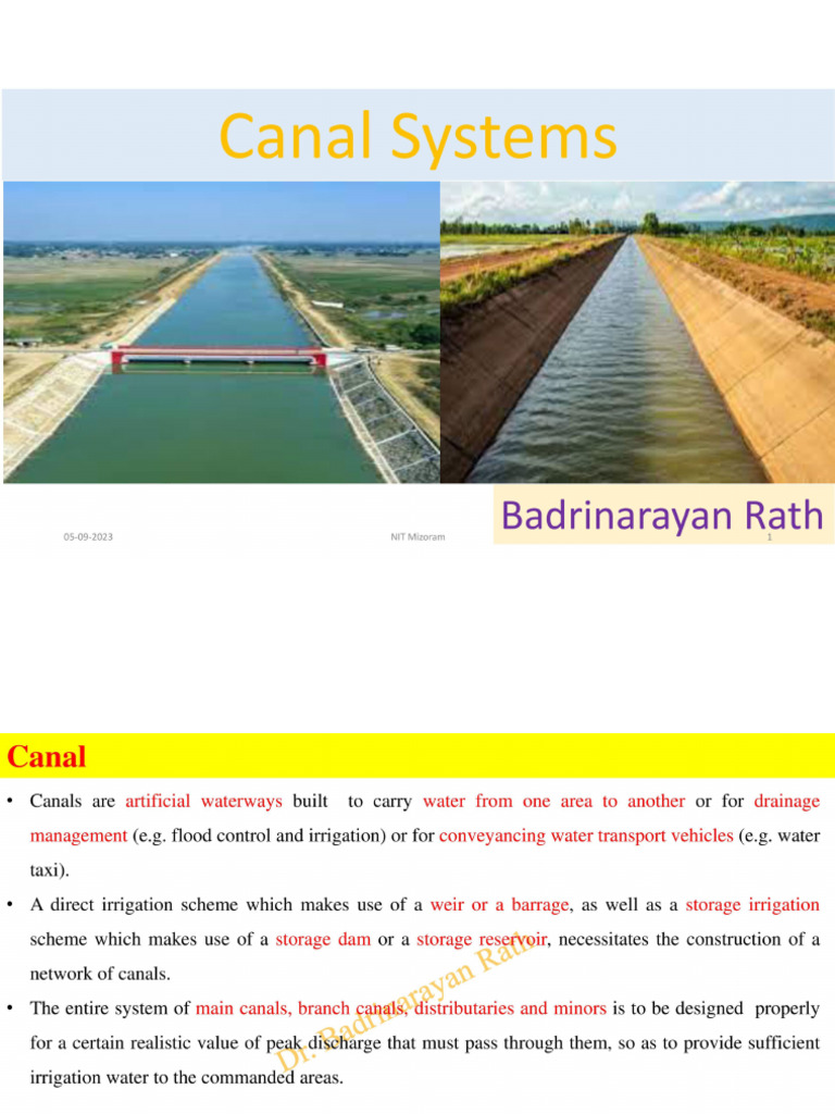 Canal Systems - 03 | PDF