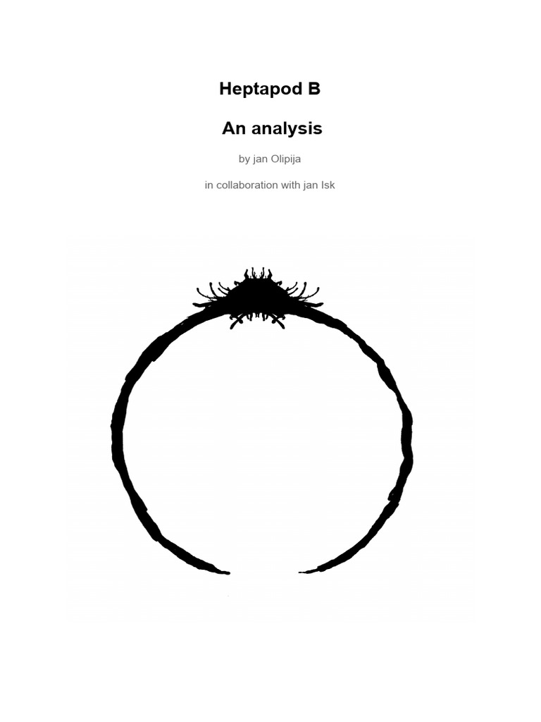 Cópia de An Analysis of Heptapod B | PDF | Phoneme | Pronoun