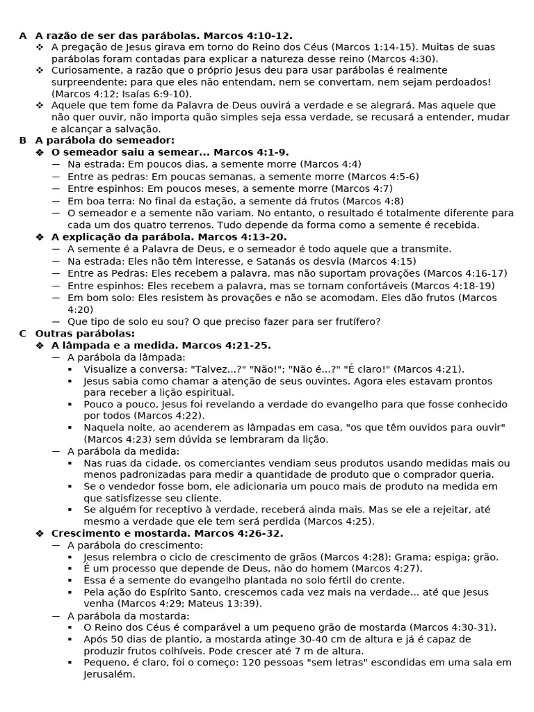 com_resumo_licao_04_parabolas_escola_sabatina | PDF | Evangelho de ...