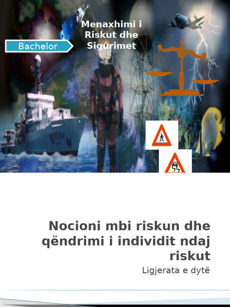 L - 2 Nocioni Mbi Riskun Dhe Qëndrimi | PDF