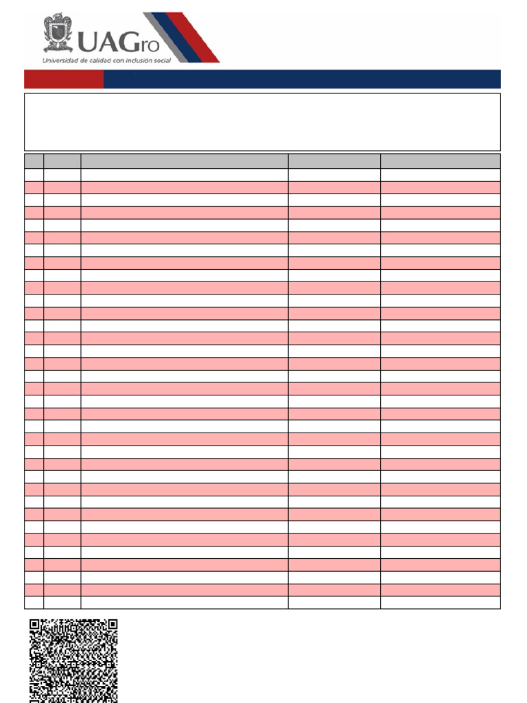 Lista 24-25 Alumnos Grupo 301 | PDF