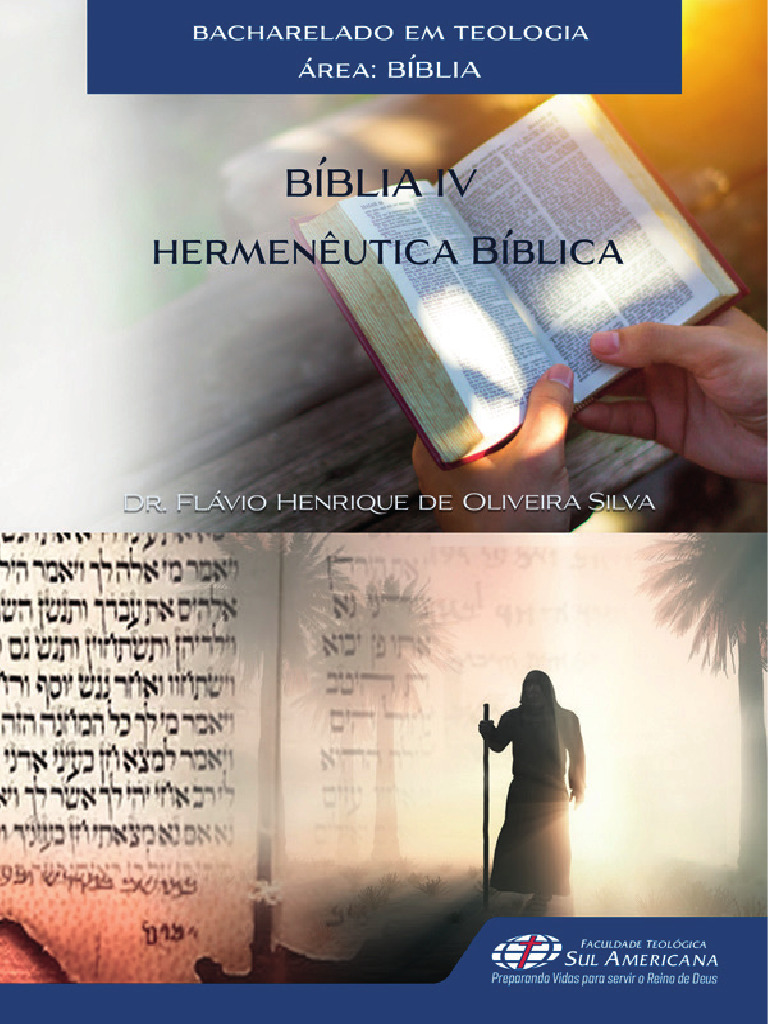 Apostila - Bíblia IV - Hermenêutica Bíblica | PDF | Bíblia | Cânon Bíblico