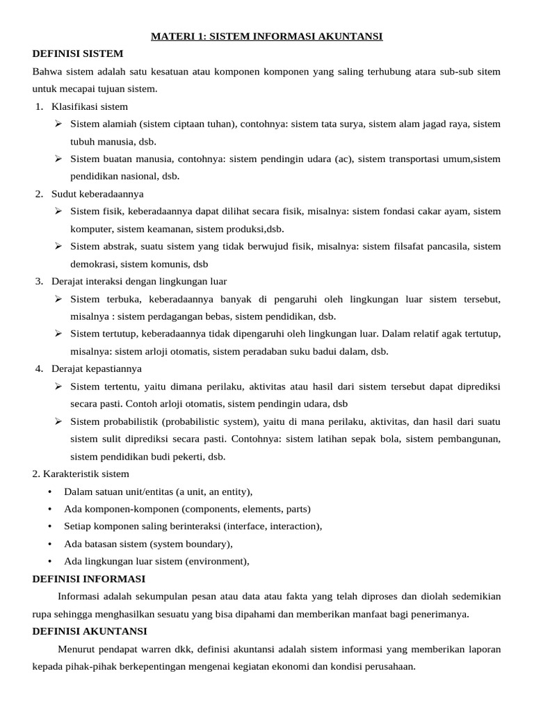 Ringkasan Materi Sia Bu Mul | PDF | Komputer
