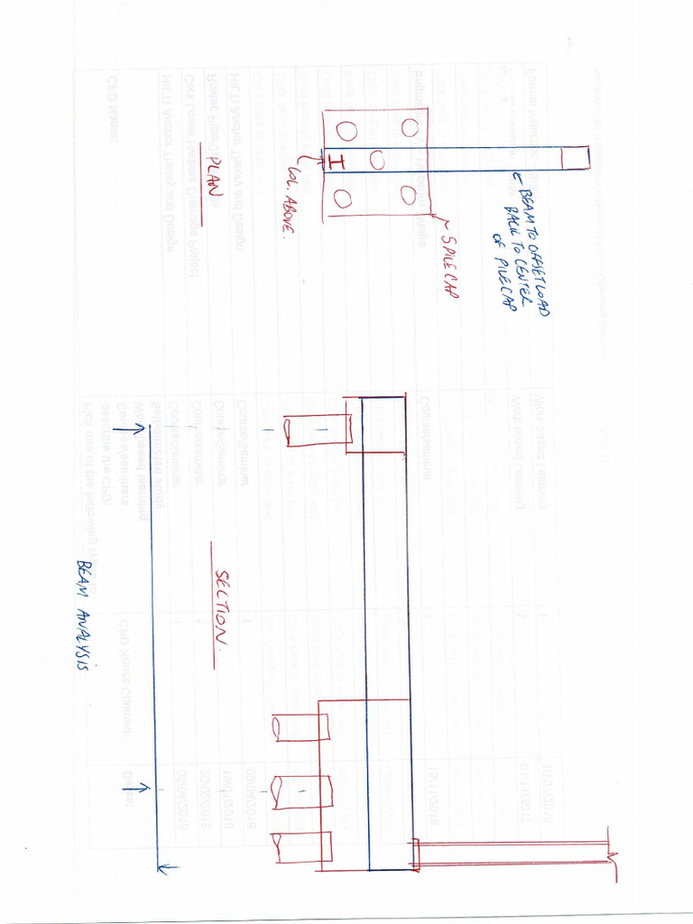 Pile Cap Beam Offset | PDF