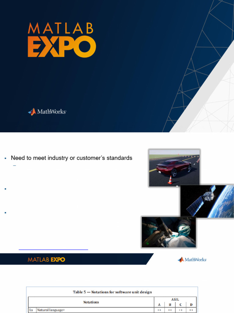 Matlab Expo 2020 Meet Certification Standards With Automated ...