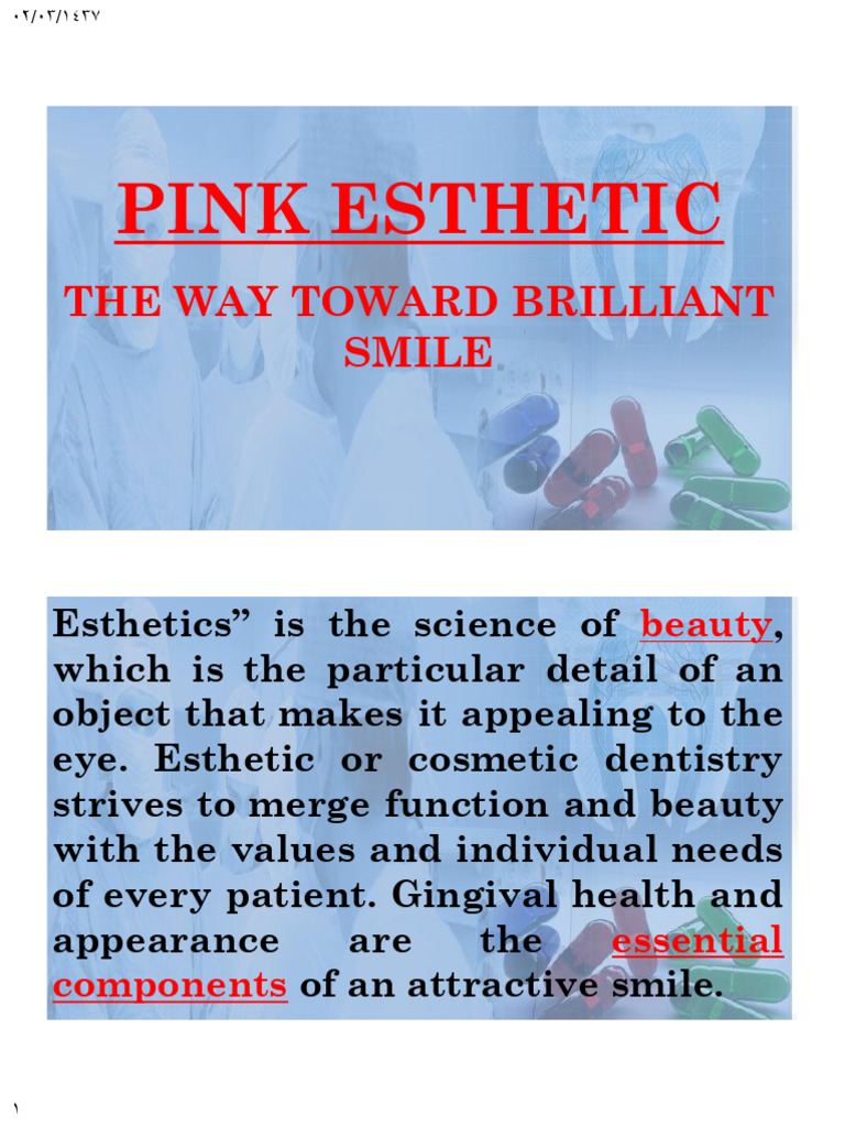 Pink Esthetic - The Way Toward Brilliant Smile | PDF | Periodontology ...