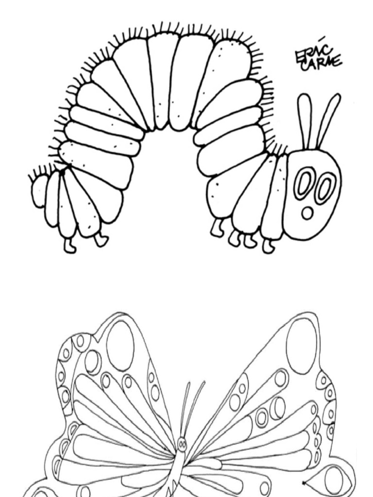 Eric Carle Coloring Sheets | PDF