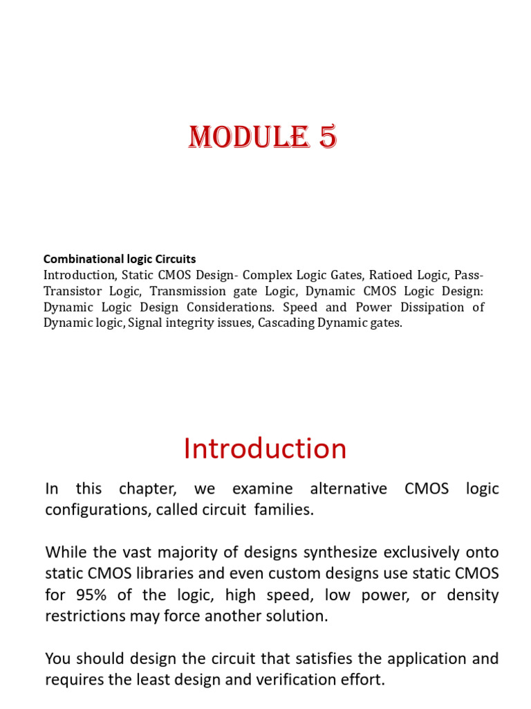 Pass Transistor and Transmission Gate Logic | PDF | Logic Gate | Cmos