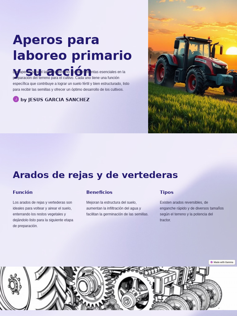 Aperos para Laboreo Primario y Su Accion | PDF | Suelo | Arado