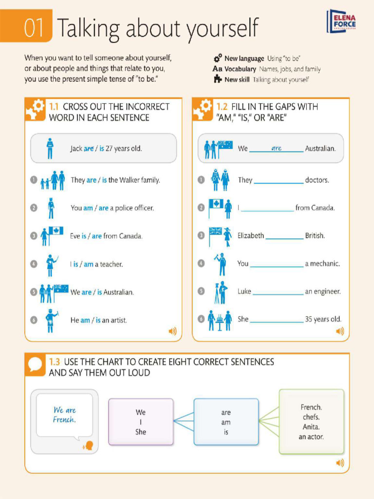 1) B. Level 2 Beginner - Talking About Yourself | PDF