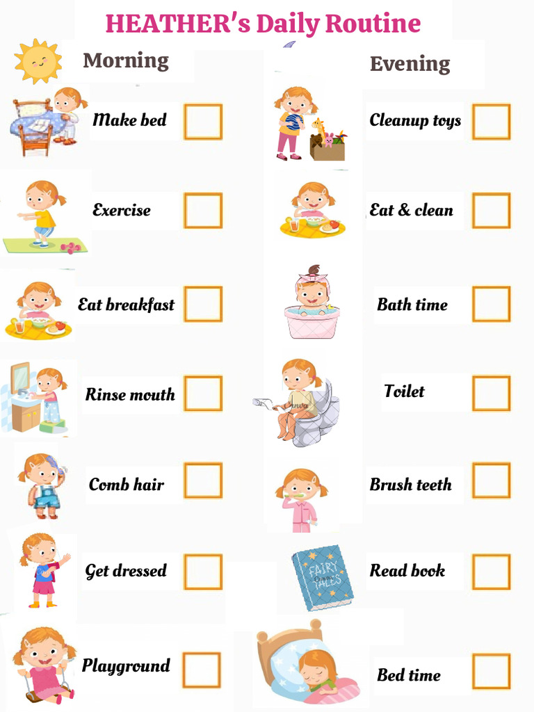 Kid Routine | PDF