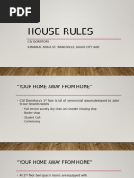 Boarding House Rules | PDF | Bathroom | Home
