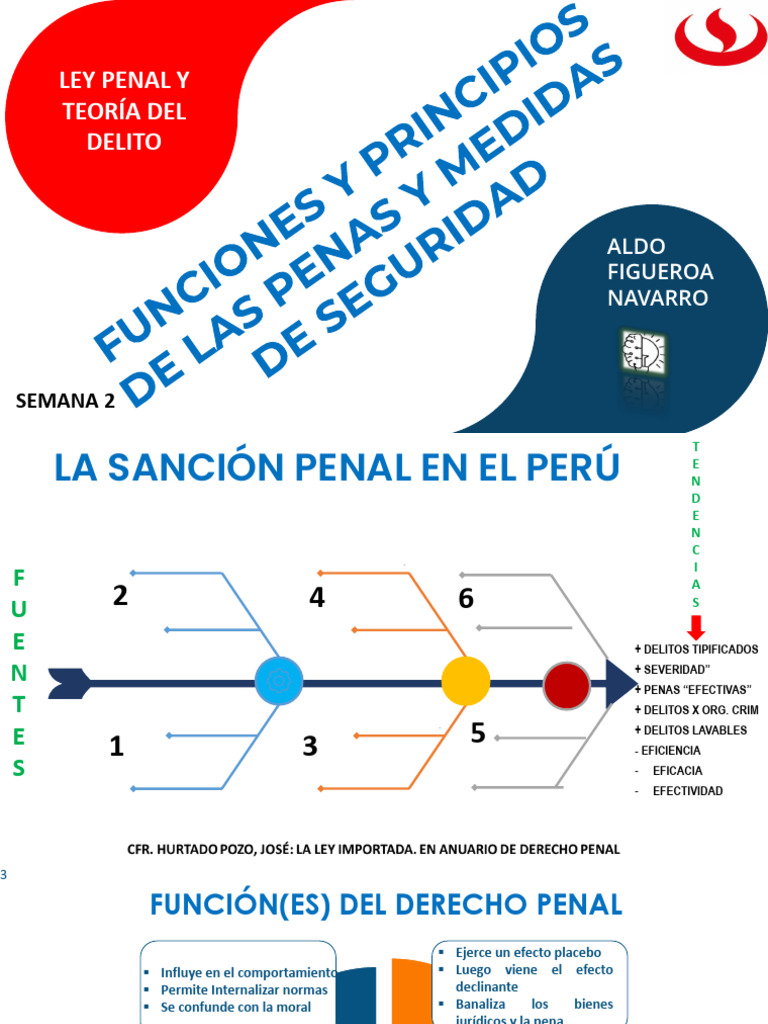 SEMANA 2 FUNCIONES DEL DERECHO PENAL Y DE LA PENA 2024 1.pdf | PDF | Castigos | Derecho penal