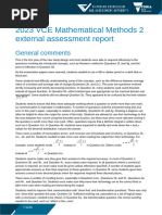 QCAA Methods IA2 Sample Exam 2019 | PDF | Mathematics | Logarithm