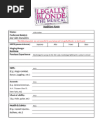 Legally Blonde Scene Breakdown | PDF | Leisure