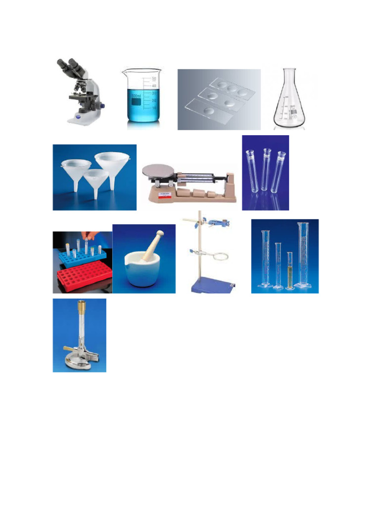 Ciencias Naturales Instrumentos Laboratorio | PDF