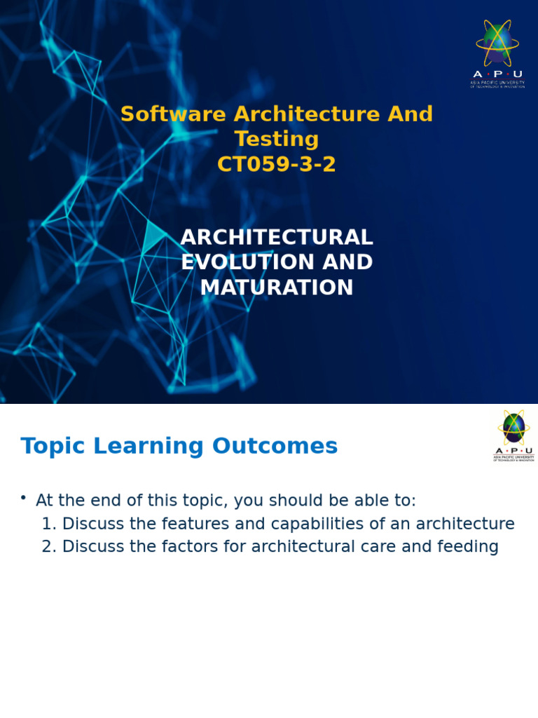 Software Architecture Evolution Guide | PDF | System | Modular Programming