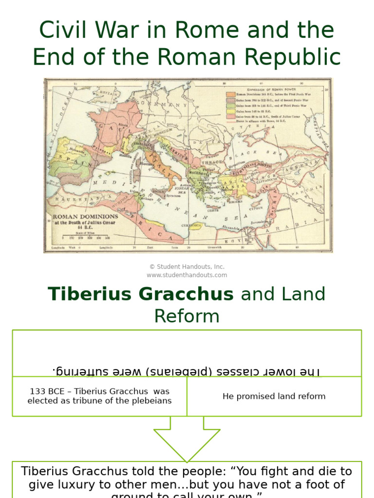 09.03.civil War in Rome and End of The Roman Republic | PDF | Mark ...